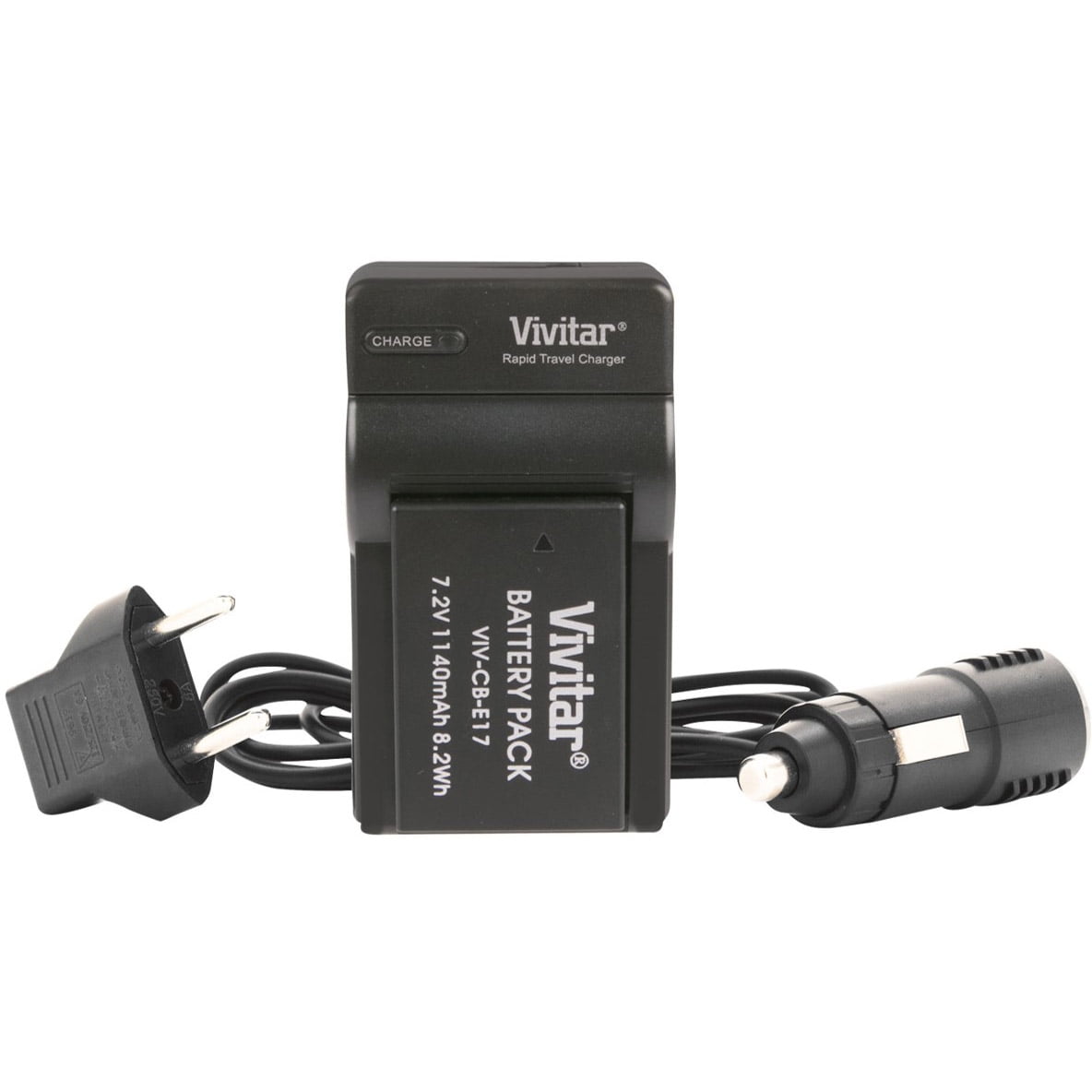 Vivitar 1140MAH Battery & Charger kit for LP-E17 - Walmart.com