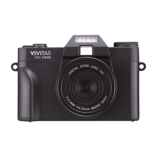 Vivitar 4K Digital Camera, 8x Digital Zoom, 3" LED Display, Bonus Macro ...