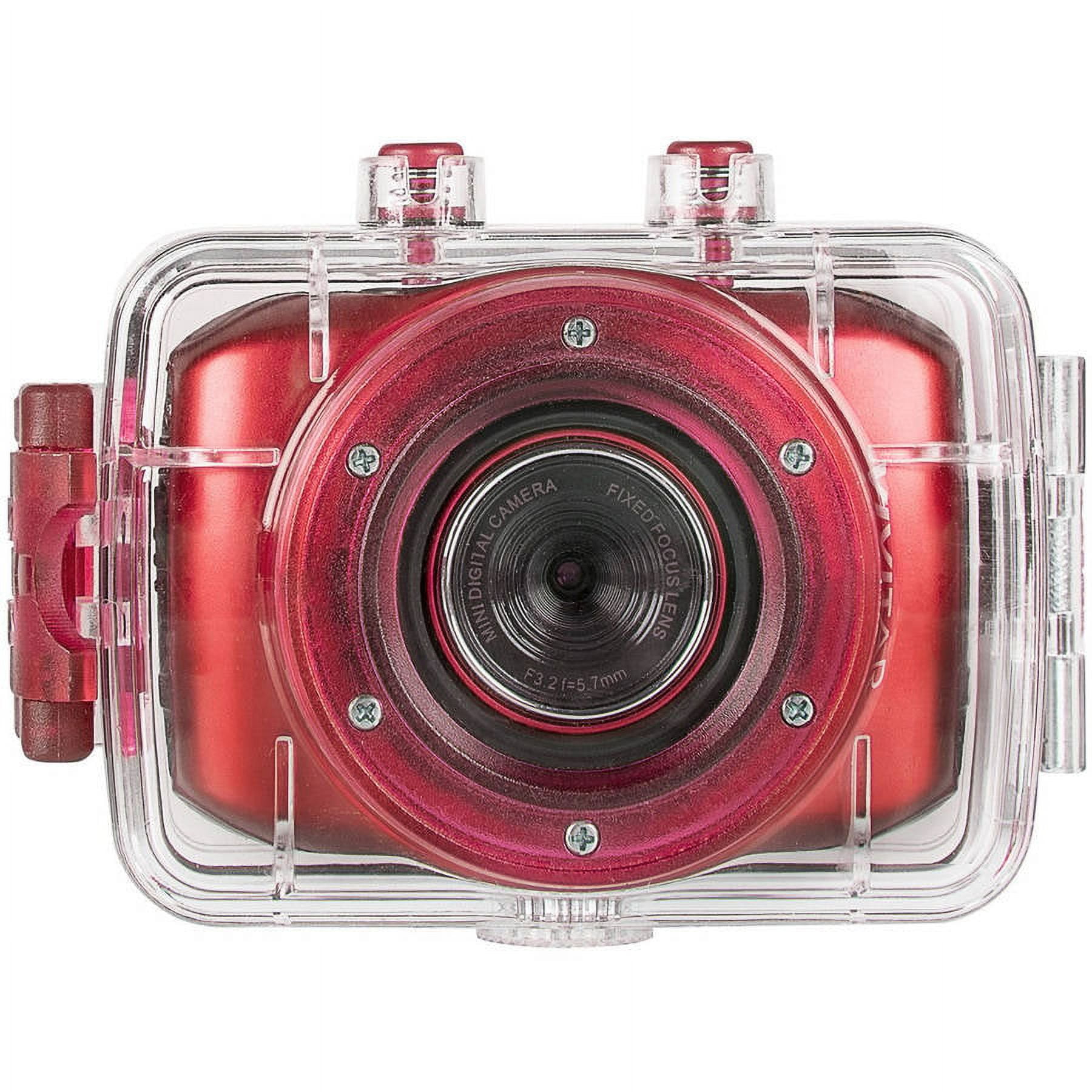 Vivitar 5.1MP HD ACTION CAMCORDER 720P, Red - Walmart.com
