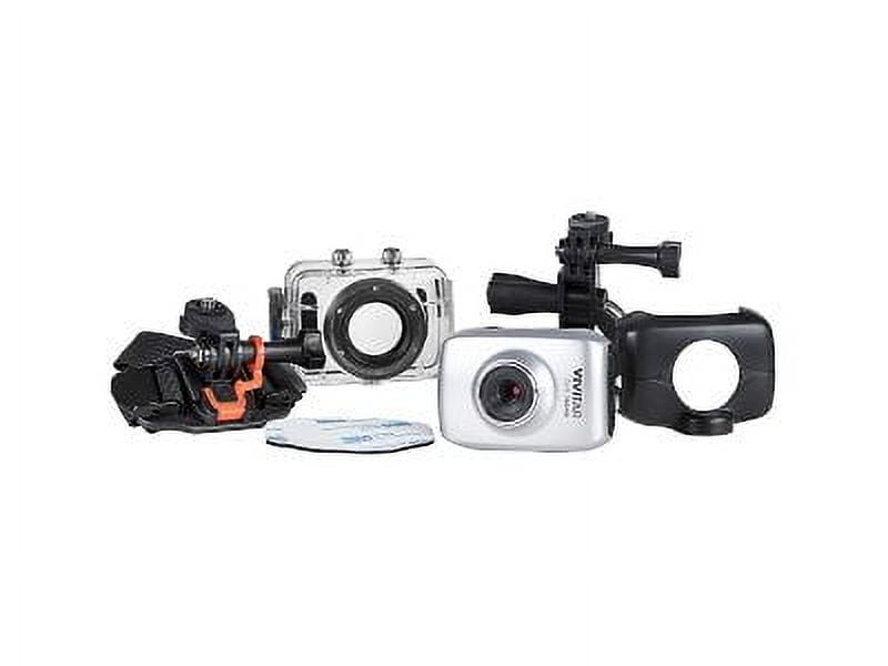 Vivitar DVR 783HD - Action camera - 720p - underwater - silver ...