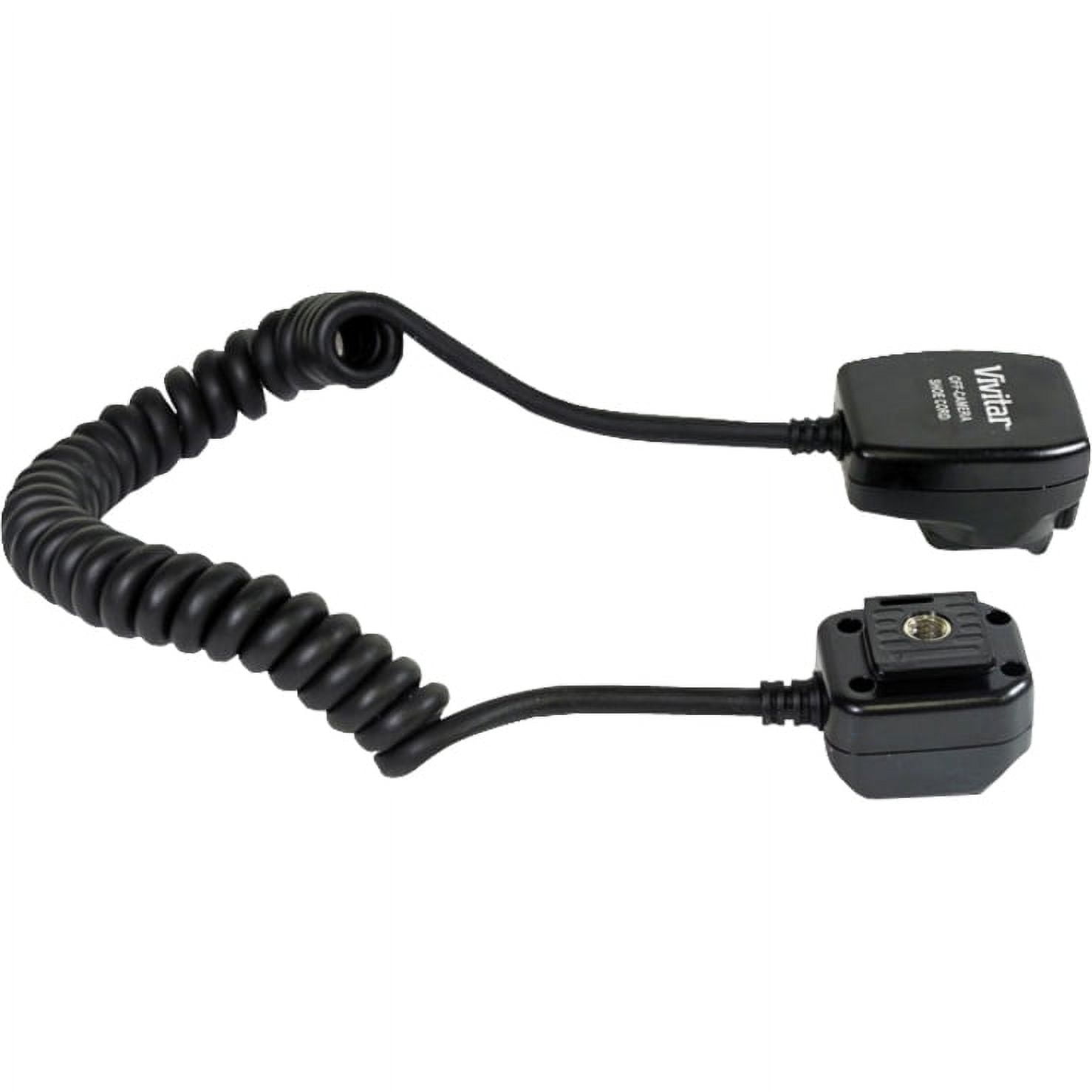 Vivitar FCNIK Flash Cord for Nikon Digital Cameras (Black) - Walmart.com