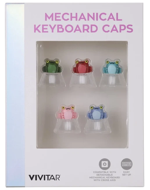Vivitar Mechanical Keyboard Caps 2024 (Frogs) And Factory - Walmart.com