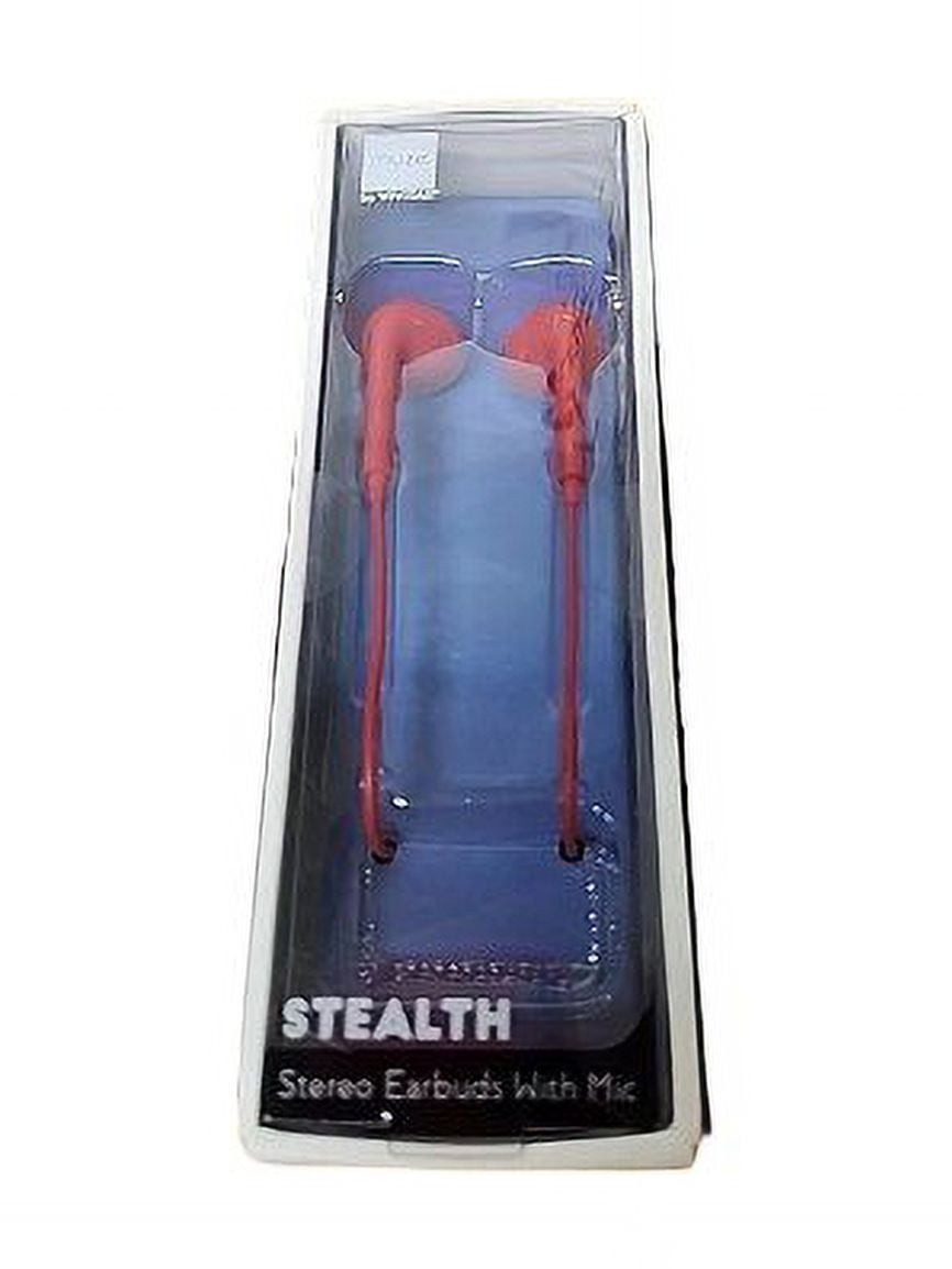 Vivitar Muze Stealth Stereo Wired Earbuds Headphones with Built in ...