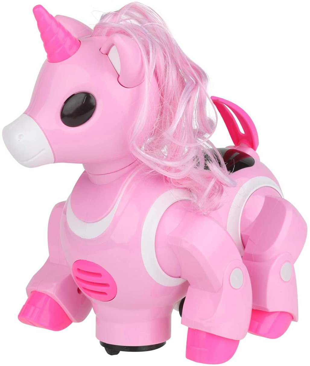 Vivitar Kids Toy Robotic Dancing Unicorn Robot Pink for Ages 6+, Lights ...