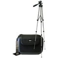 Vivitar SK500 Deluxe Camcorder Starter Kit + Deluxe Camcorder Case ...