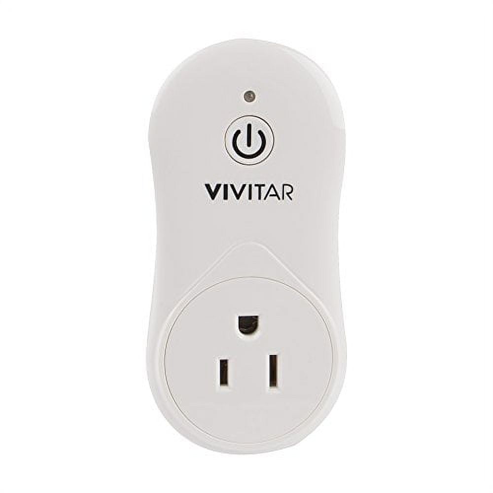 Vivitar Smart Home Wi-Fi Power Plug, HA-1005N - Walmart Business Supplies