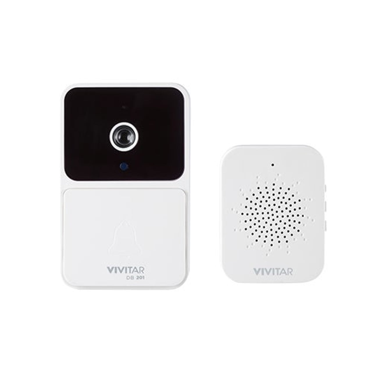 Vivitar Smart Security Wifi Doorbell Camera w/ USB Chime Kit DB201 ...