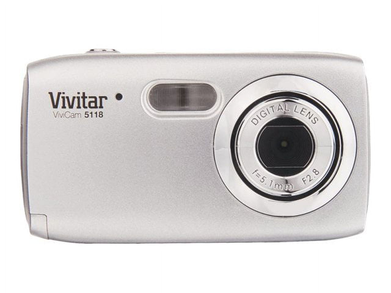 Vivitar ViviCam 5118 - Digital camera - compact - 5.1 MP - pink ...