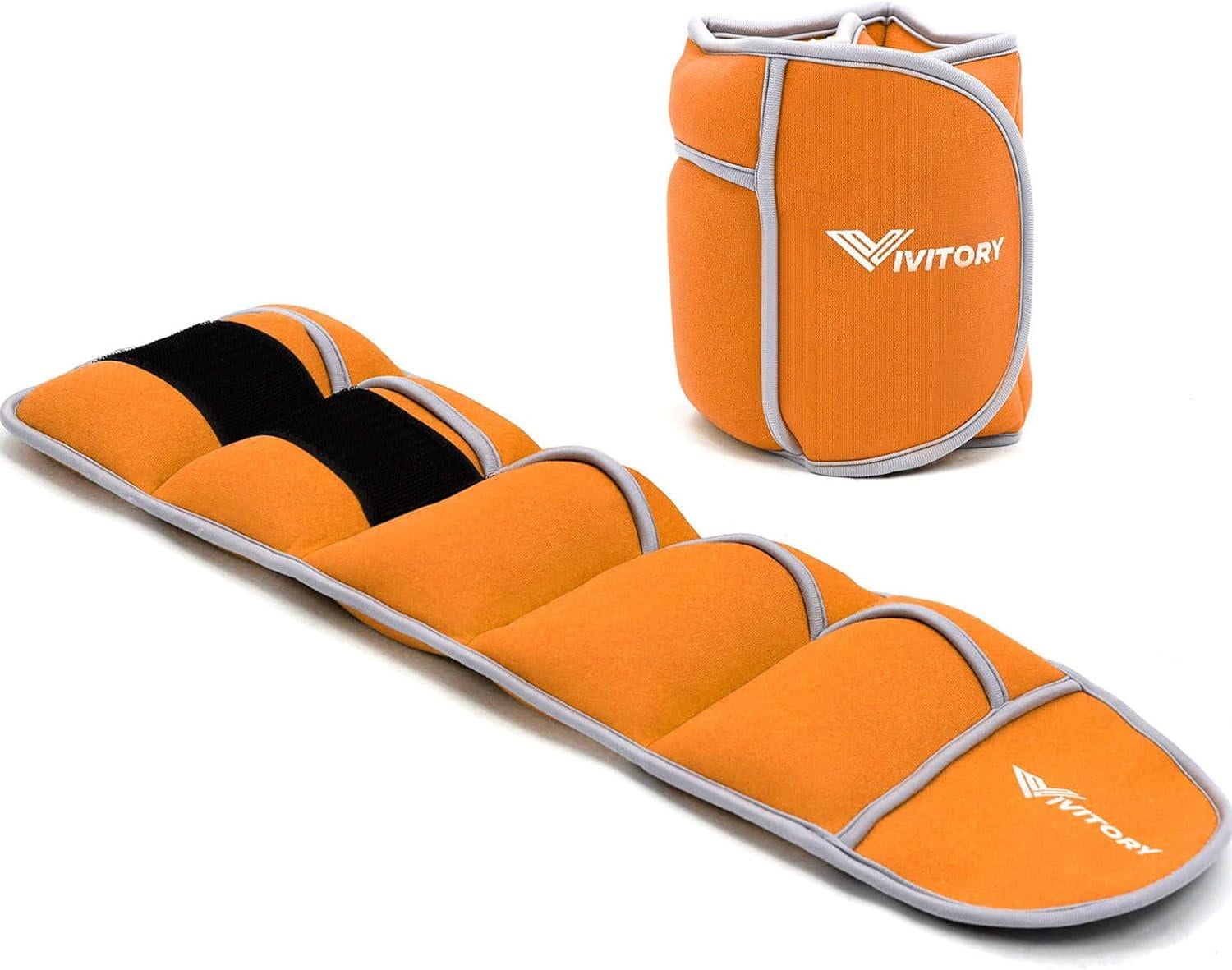 Vivitory Adjustable Ankle Weights for Women & Men, Leg Weights 2 to 10 ...