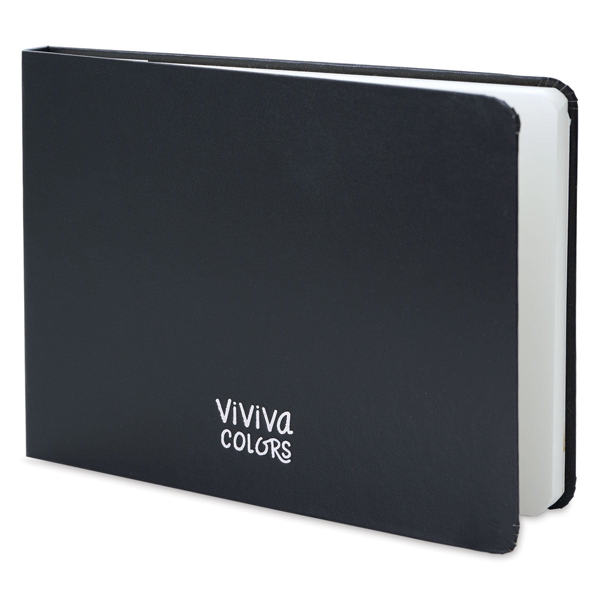 Viviva Hardbound Sketchbook - Ivory White, 5-3/4" x 8-1/4", 120 lb - Walmart.com