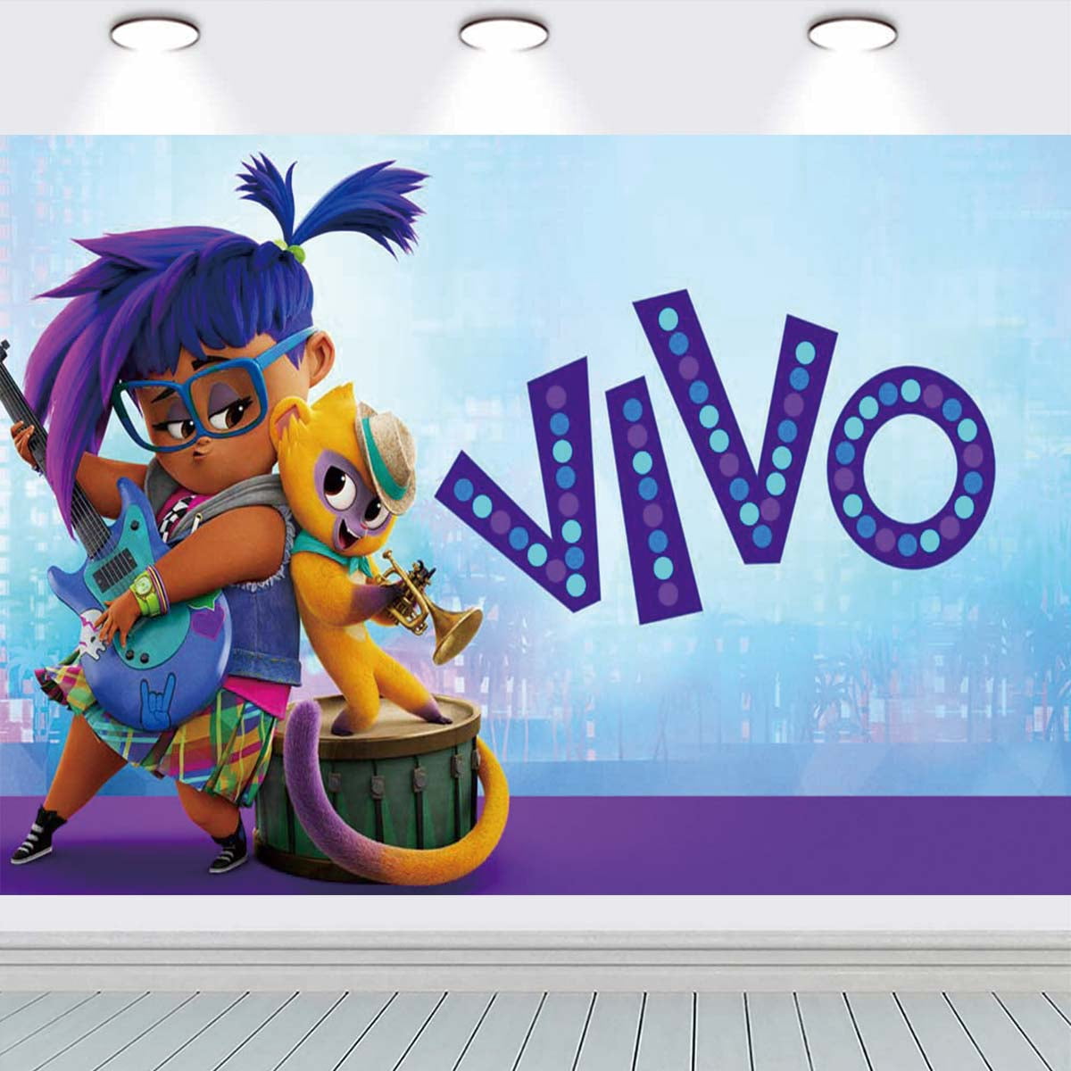 Vivo Background school Wall Decor Taspestry Poster Banner Backdrop ...