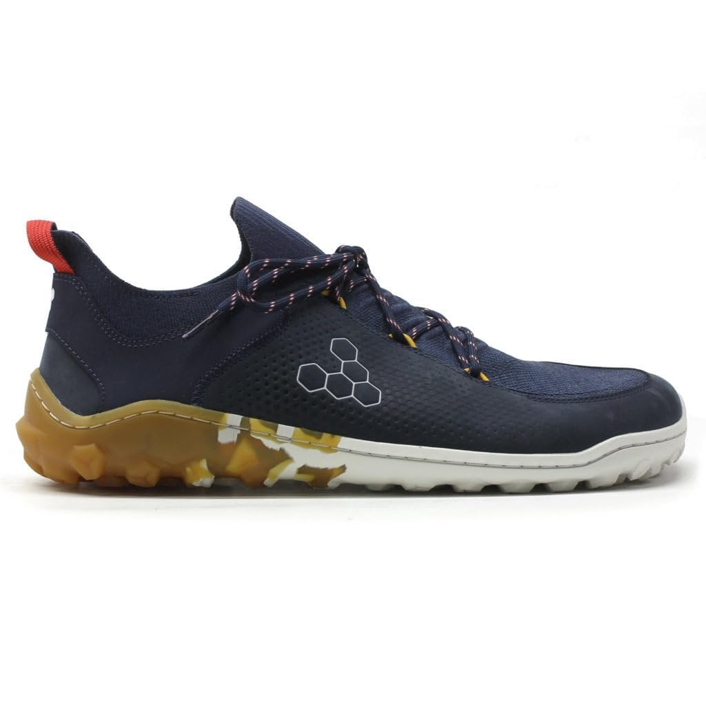 Vivobarefoot Mens Tracker Decon Low FG2 Leather Textile Insignia Blue ...