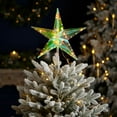 Vivvi App Based Prismatic Star Tree Topper, 11.4" 25 LEDs - Walmart.com