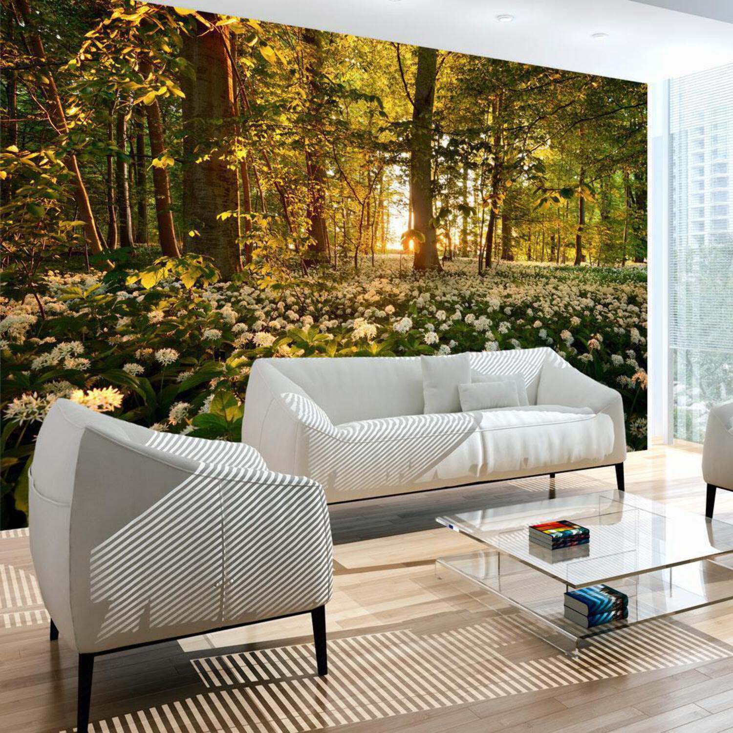 Vivyet Peel and stick wall mural - Forest flora - Walmart.com