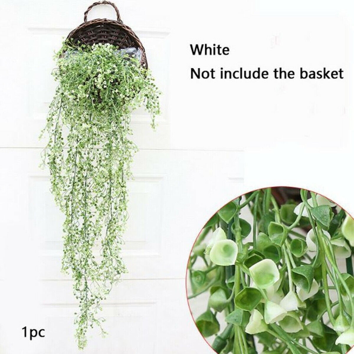 Viworld Artificial Hanging Ivy Garland Plants Vine Fake Foliage Flower ...