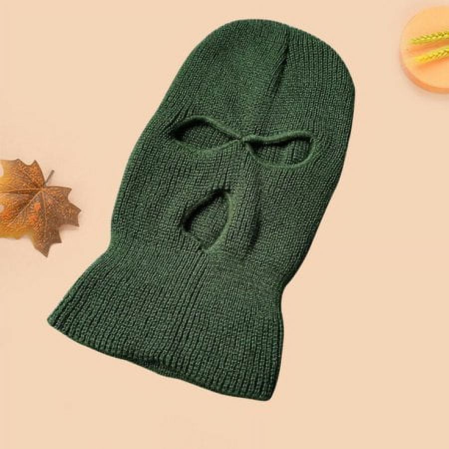 Viworld Full Face Ski Mask Winter Hat Balaclava Hood Beanie Knitted ...