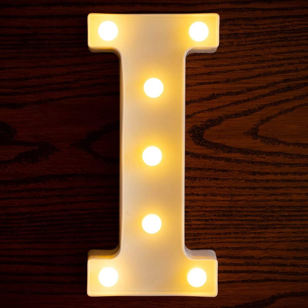 Viworld LED Letter Lights Sign Letters Light Up Letters Sign for Night ...