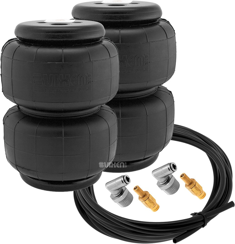 Vixen Air 1/2" NPT Single Air Port Suspension Air Spring/Air Bag with ...