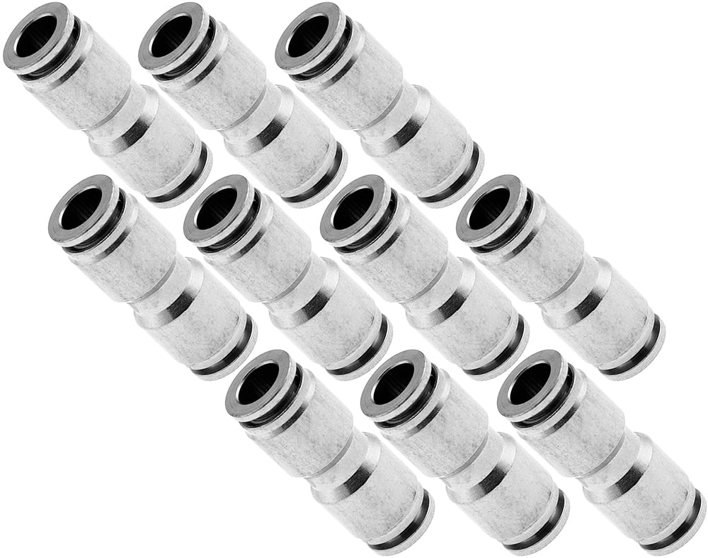Vixen Air Push to Connect (PTC) Union/Joint Straight Pneumatic Fitting ...