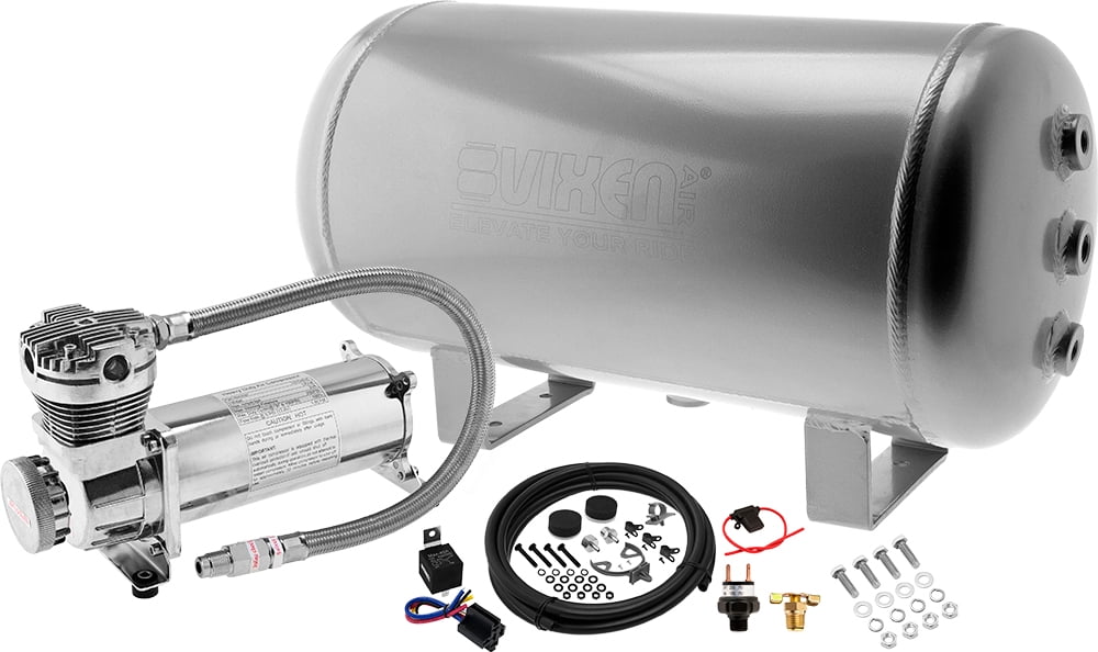 Vixen Air Suspension Kit for Truck/Car Bag/Air Ride/Spring. On Board ...