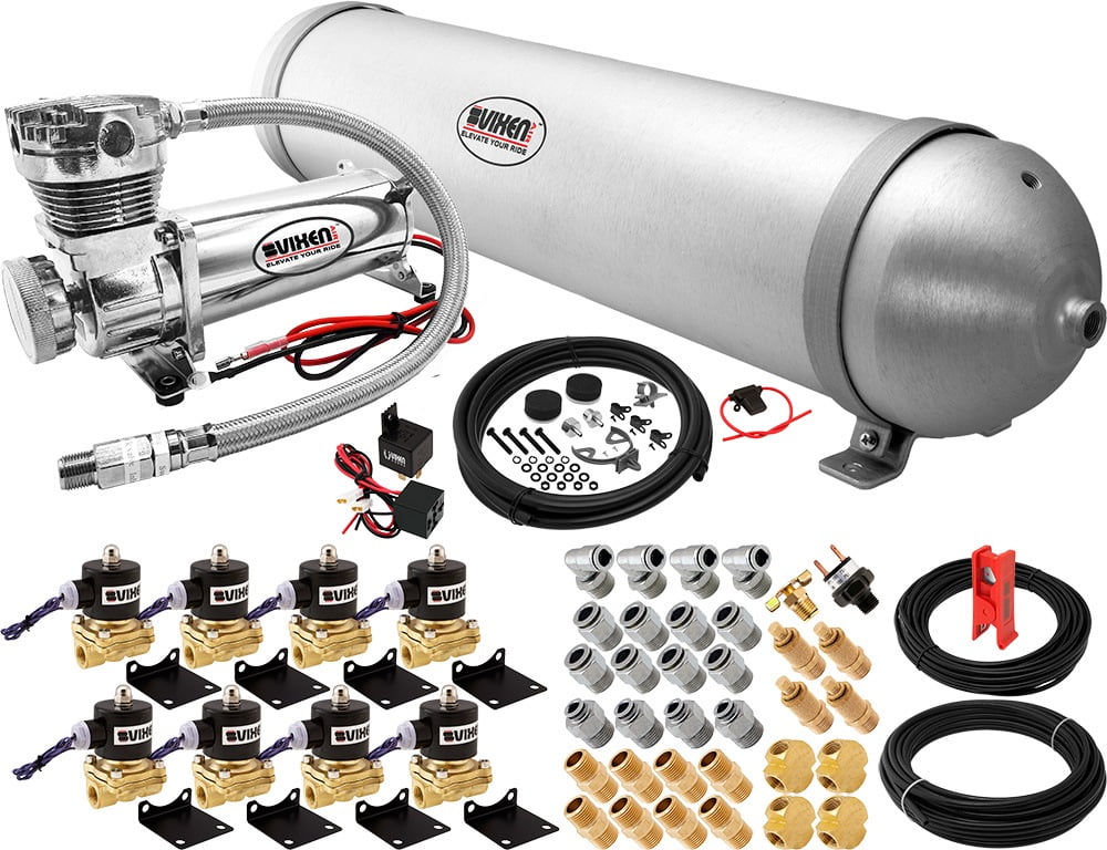 Vixen Air Suspension Kit for Truck/Car Bag/Air Ride/Spring. On Board ...