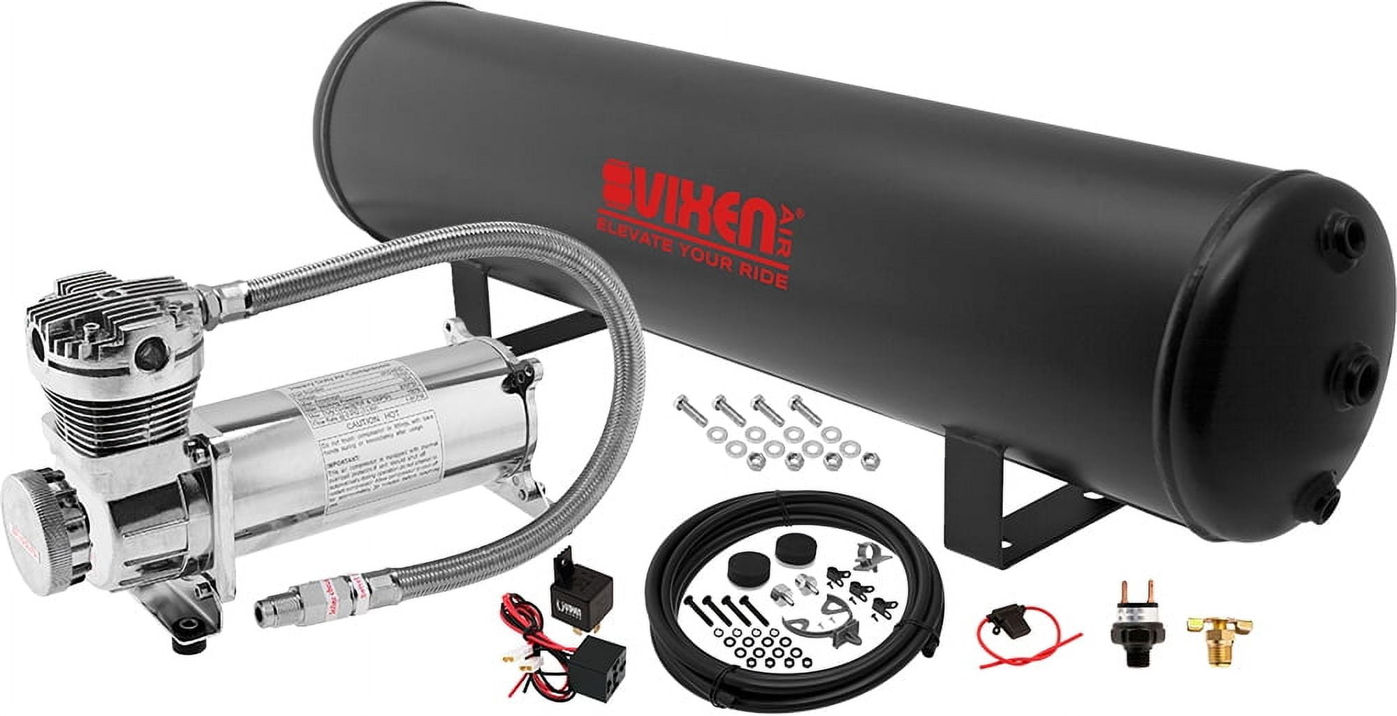 Vixen Air Suspension Kit for Truck/Car Bag/Air Ride/Spring. On Board ...
