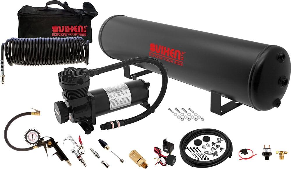 Vixen Air Suspension Kit for Truck/Car Bag/Air Ride/Spring. On Board ...