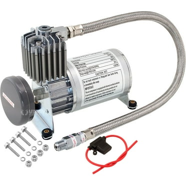 Vixen Horns 12V Air Compressor 200 PSI - Train Horn Compressor with 1/4 ...
