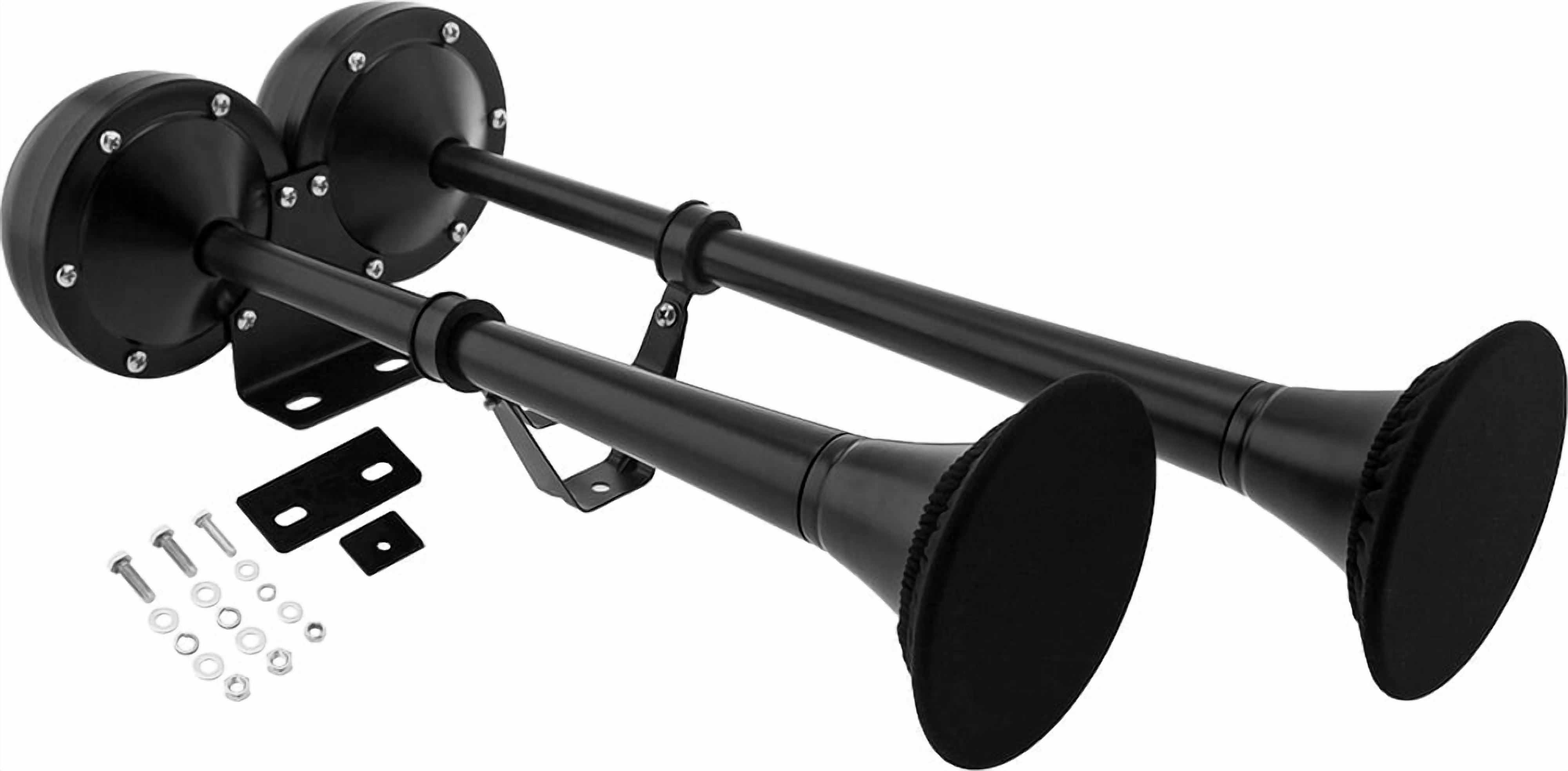 Vixen Horns Loud Powerful Dual Stainless Steel Trumpets Marine Electric ...