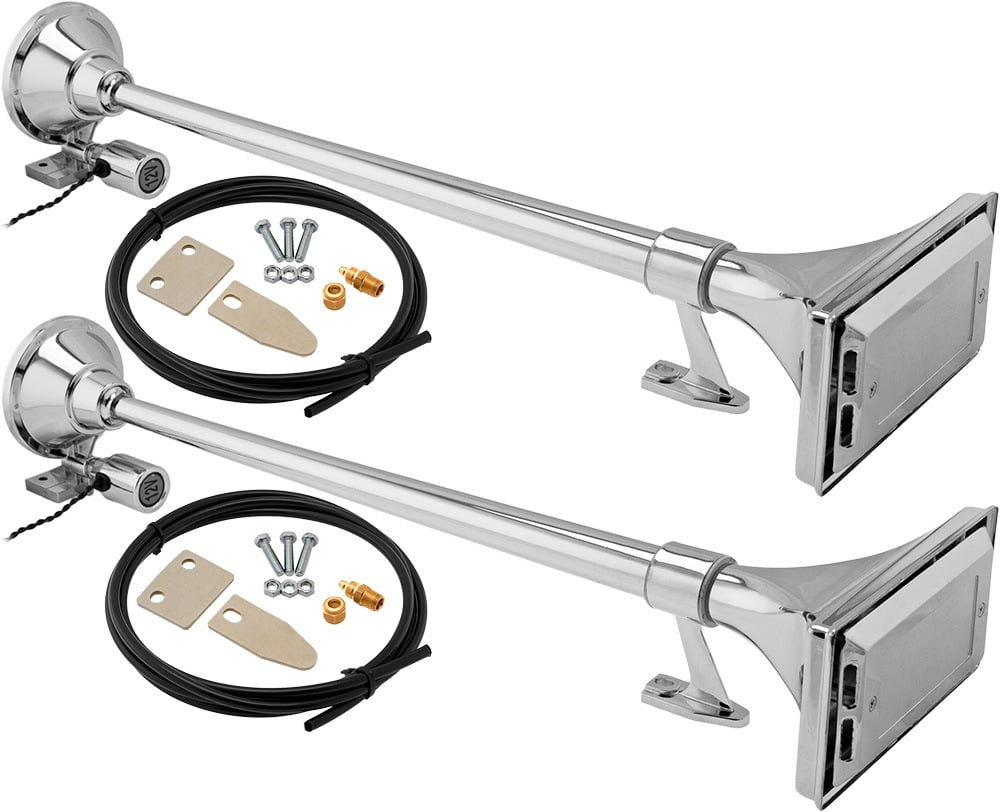 Vixen Horns Train Horn for Boat/Truck/Car. Air Horn Waterproof Chrome ...