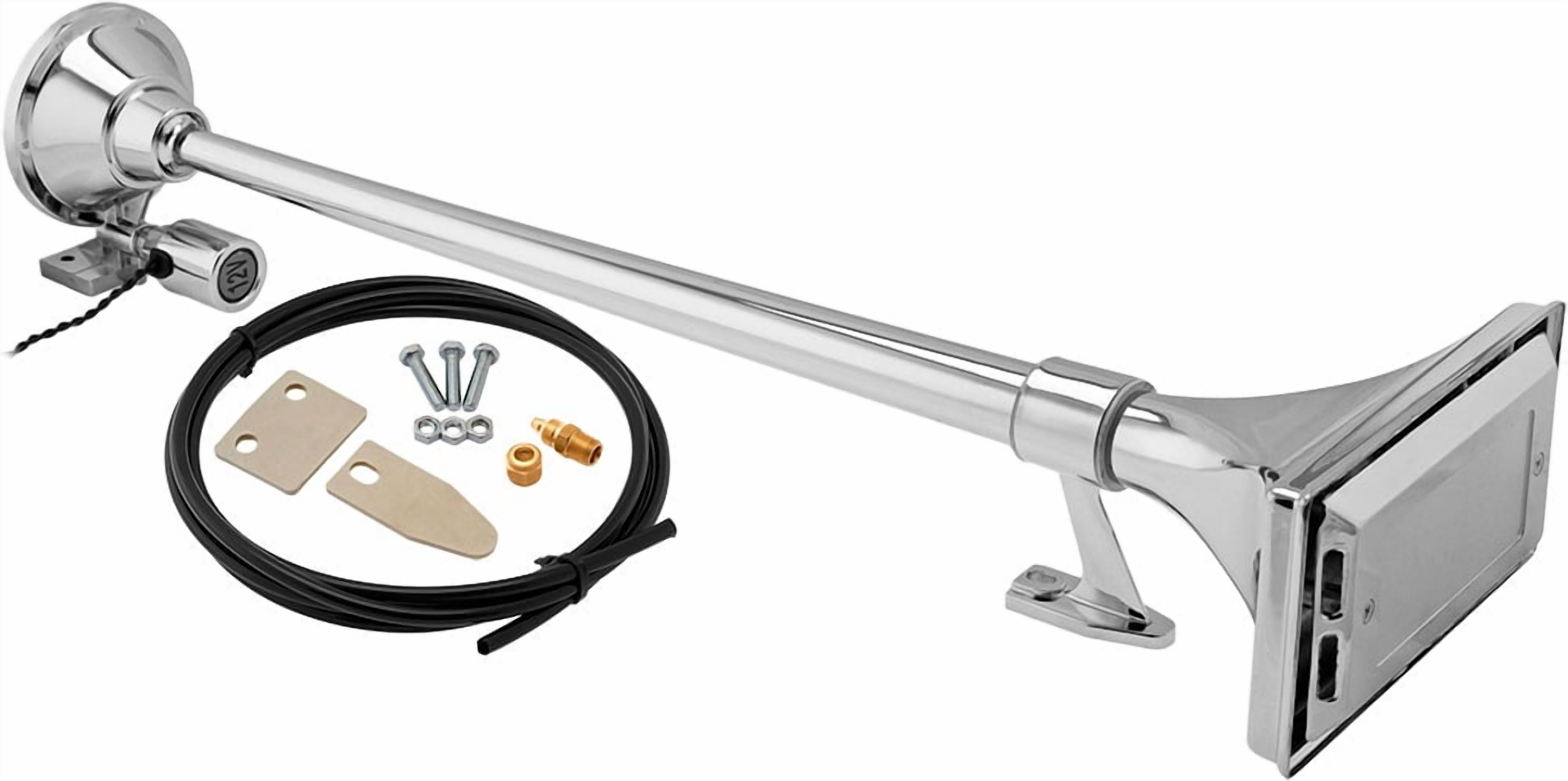 Vixen Horns Train Horn for Boat/Truck/Car. Air Horn Waterproof Chrome ...