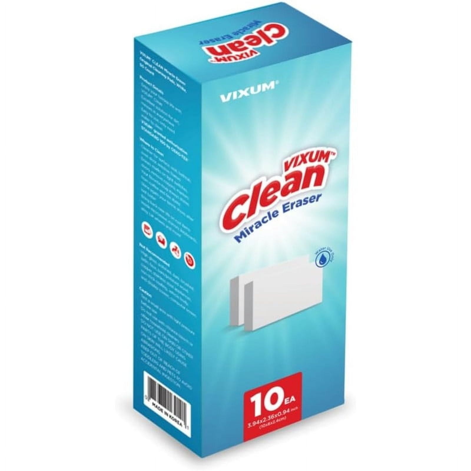 Vixum Miracle Eraser - Original Cleaning Pads, 10 Pack - Walmart.com