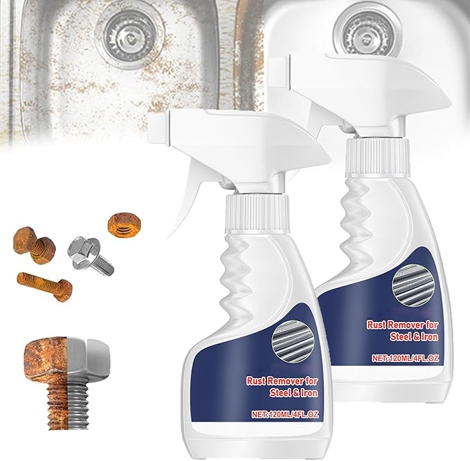 Viyshop Rust Remover, 120ml/4fl.oz Starstartree Cleaner, Multipurpose ...
