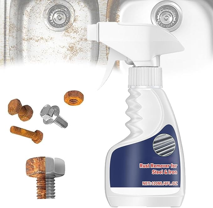 Viyshop Rust Remover, 120ml/4fl.oz Starstartree Cleaner, Multipurpose ...