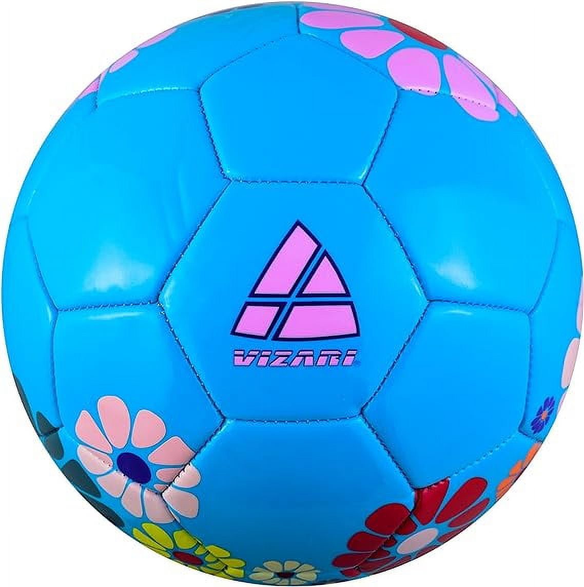 (3 pack) Vizari Youth Soccer Ball - Durable 32-Panel Football for Kids ...
