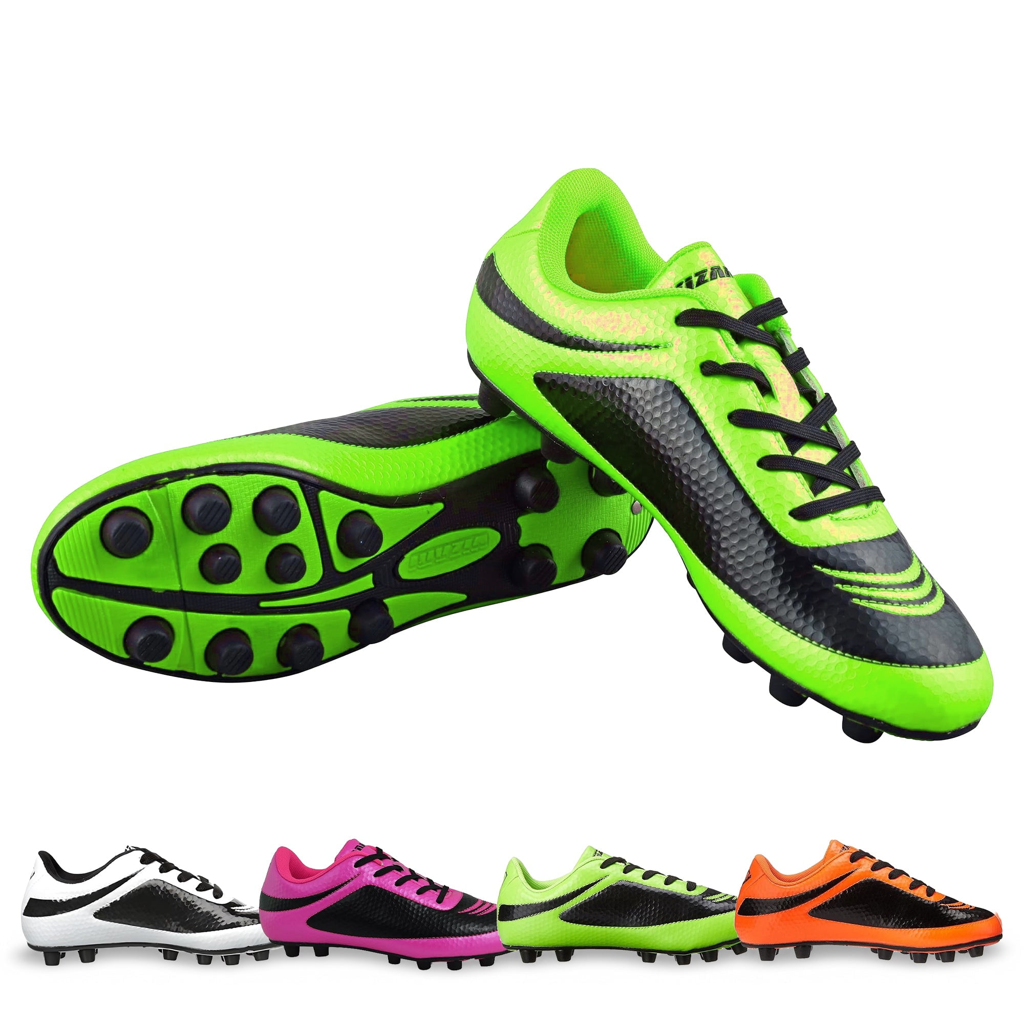 Vizari Infinity FG Youth Soccer Cleat, Green/Black Size 8.5 - Walmart.com