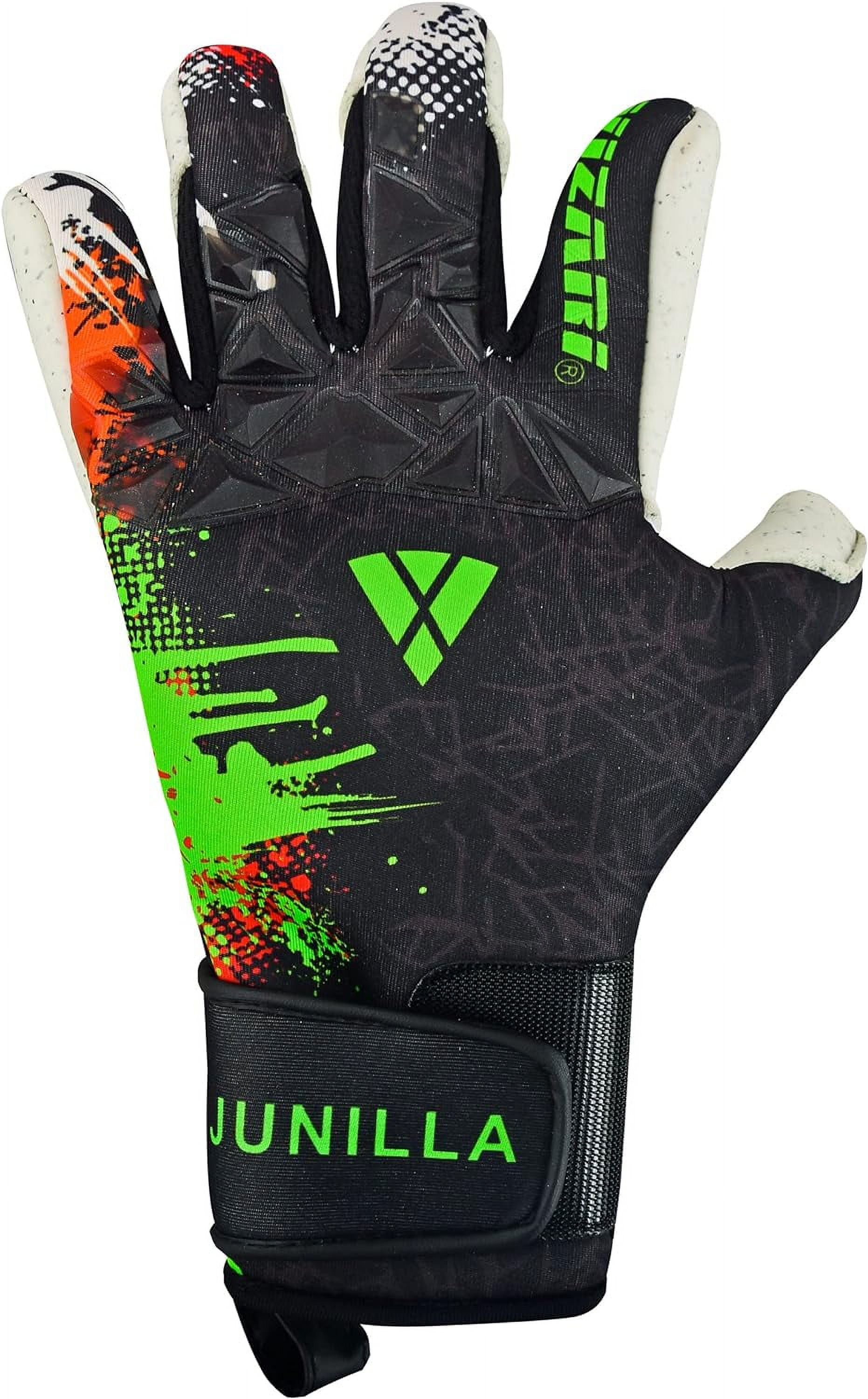 Vizari Junilla F.P. Soccer GK Goalkeeper Gloves with Finger Protection ...