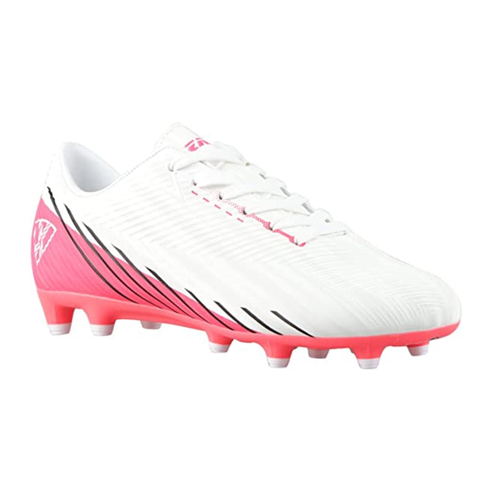 VIZARI Kids Tesoro Junior Soccer Cleats White Pink Durable Comfort ...