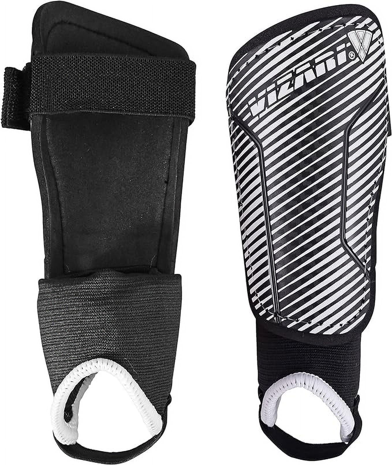 Vizari Matera Soccer Shin Guards | Ankle Protection | Lightweight PP ...