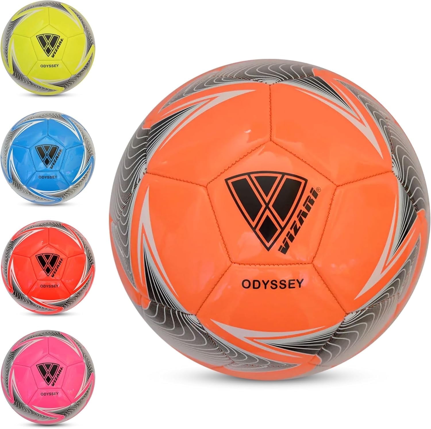 Vizari Odyssey Soccer Ball | Sizes 3, 4, 5 | Durable for Practice ...
