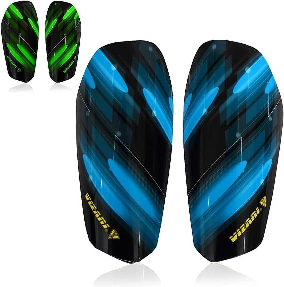 Vizari Unisex Slip-In Soccer Shin Guards for Adults and Youth ...