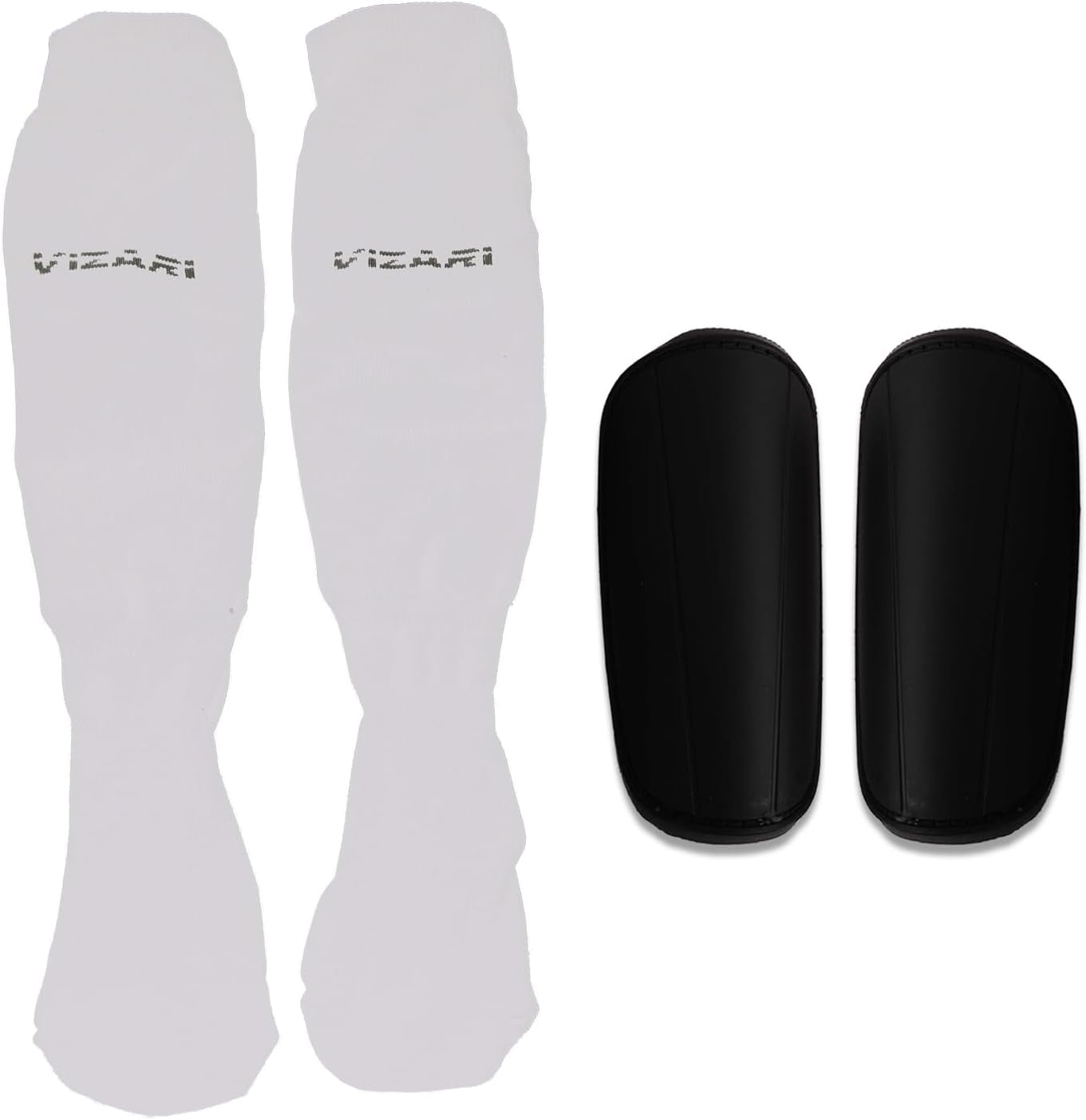 Vizari Soccer 'Sock Shin Guard' with Removable Slip-in Shin Guard ...