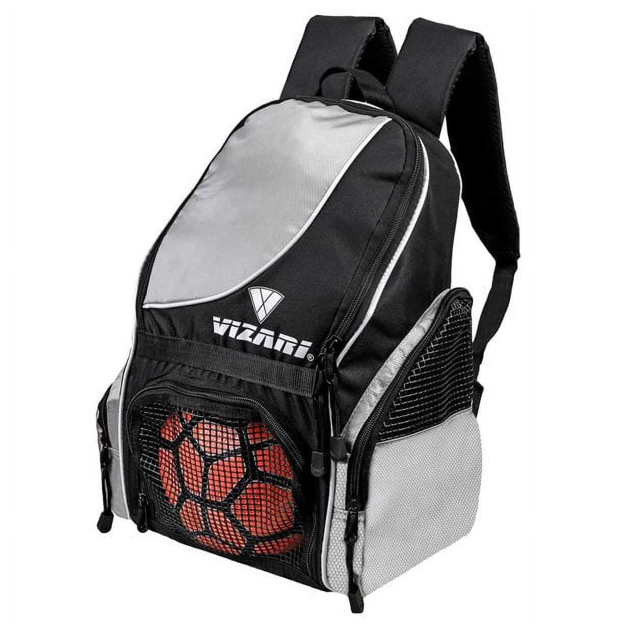 Vizari Solono Soccer Backpack, Black/Silver - Walmart.com