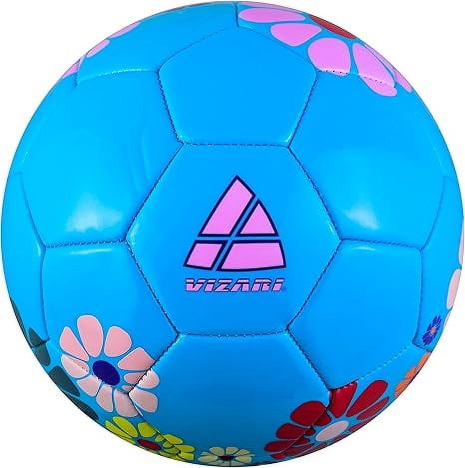 Vizari Youth Soccer Ball - Durable 32-Panel Football for Kids, Toddlers ...