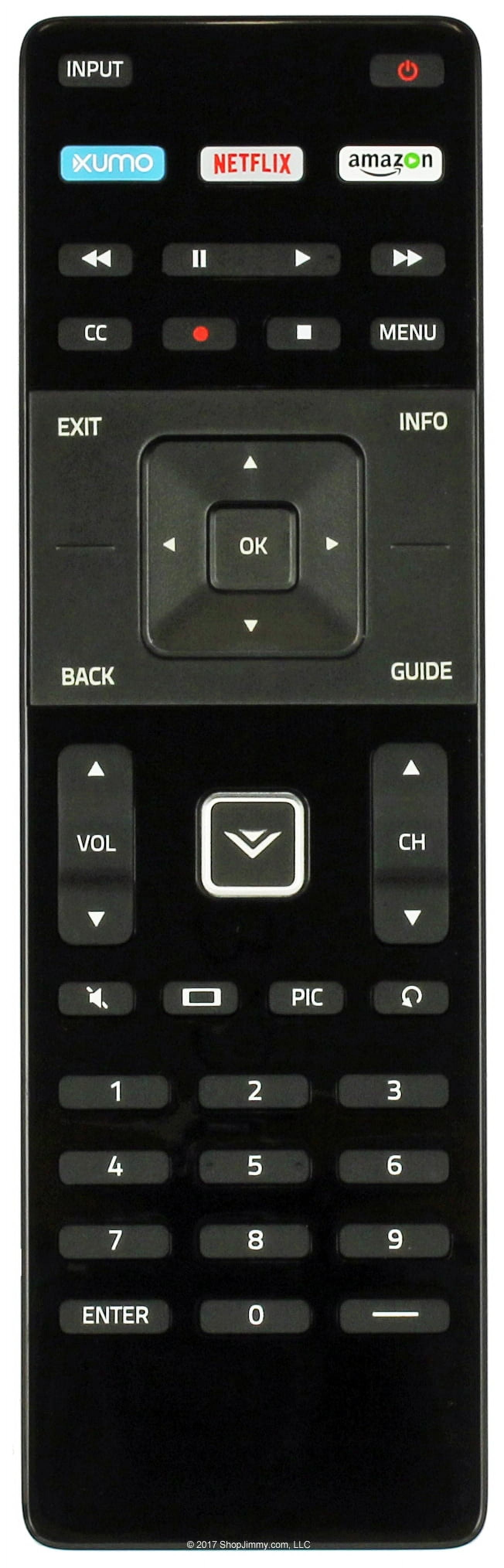 Vizio XRT122 (0980-0306-1083) Remote Control - Walmart.com