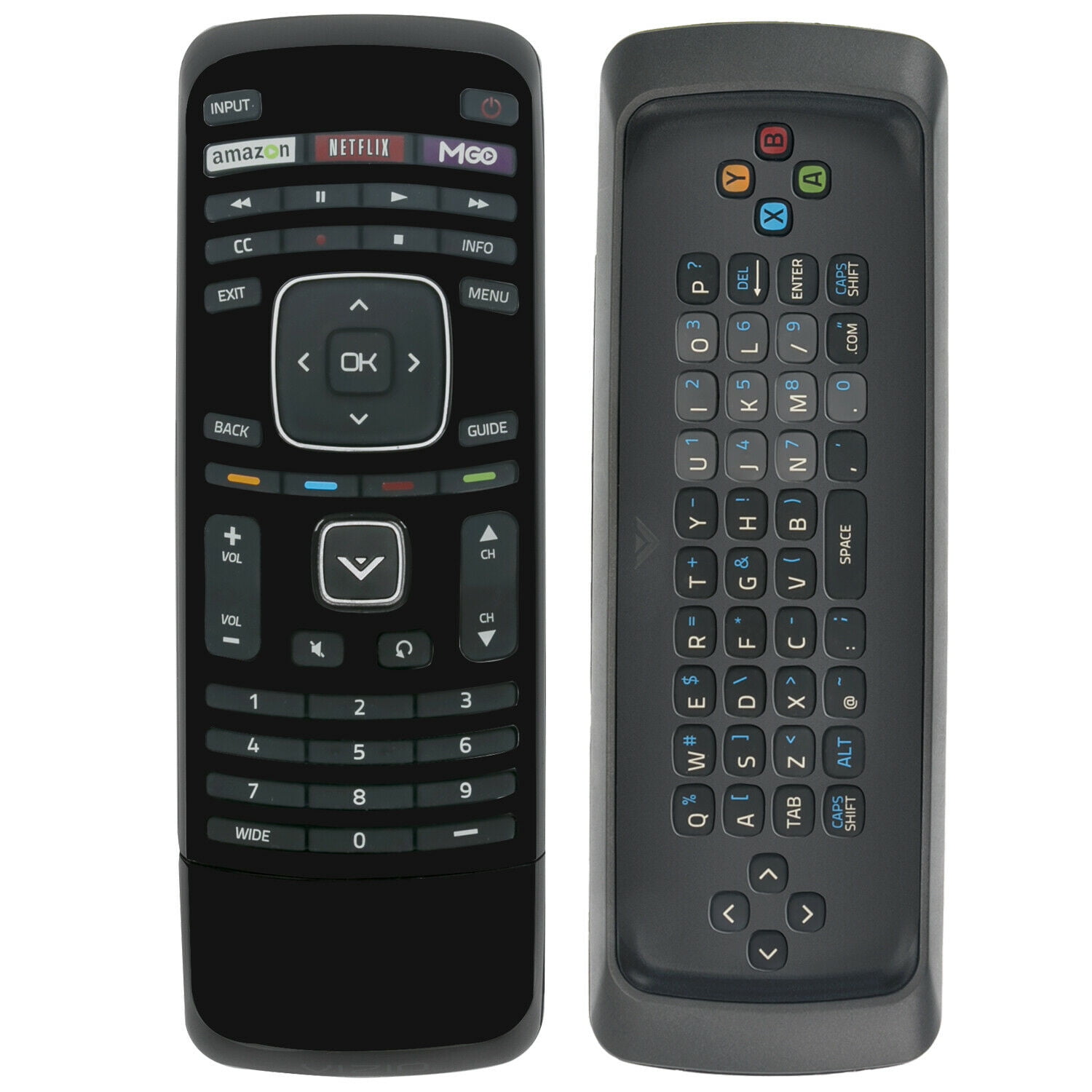 Vizio XRT302 Remote with Smart Qwerty Keyboard MGO f M550SL E550i-A0 ...