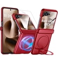 Vizvera For Motorola Razr 2026 Ultra/2025 Ultra Case,with Magnetic Ring ...