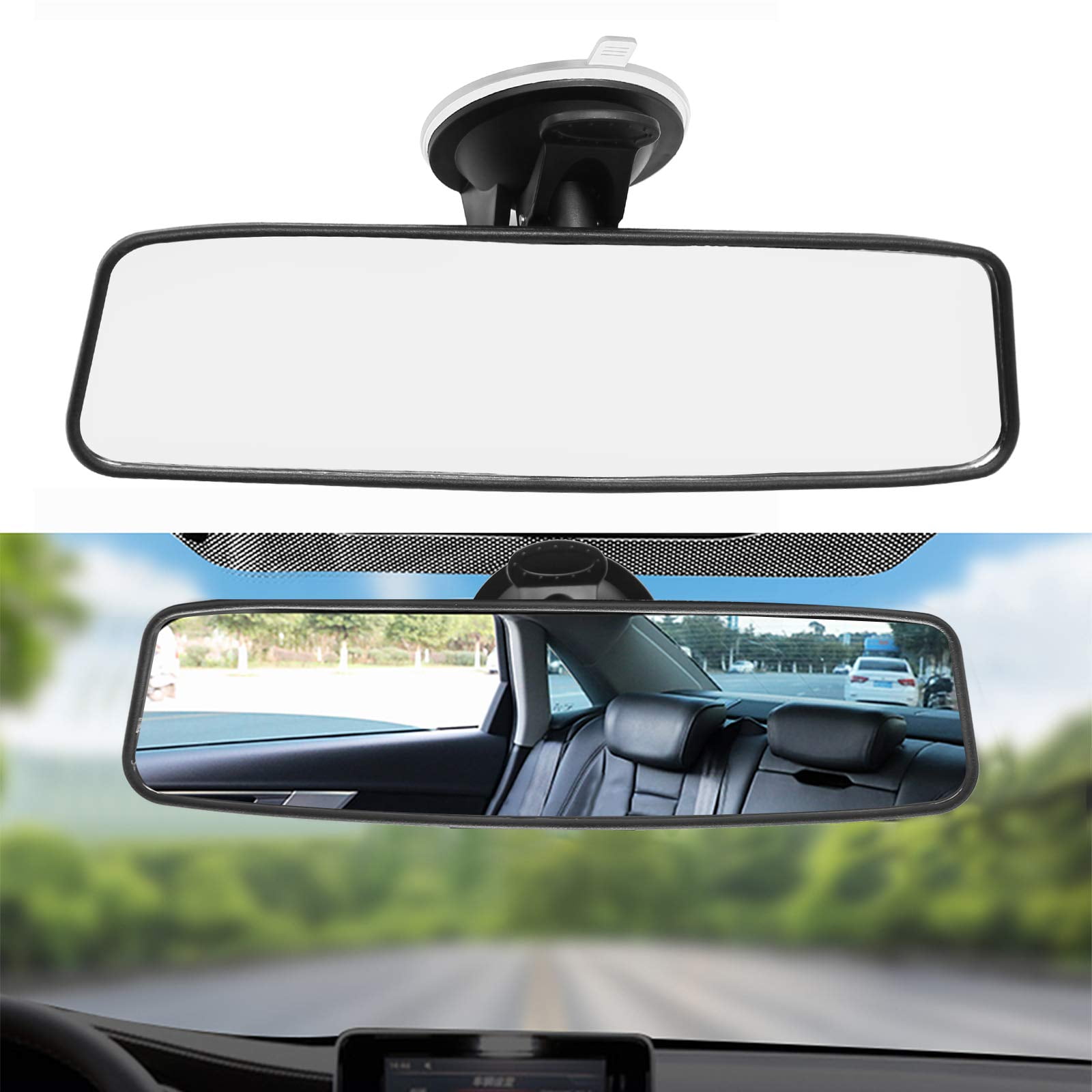 Vkinman Rear View Mirror, Adjustable Car Interior Rear View Mirror Car ...