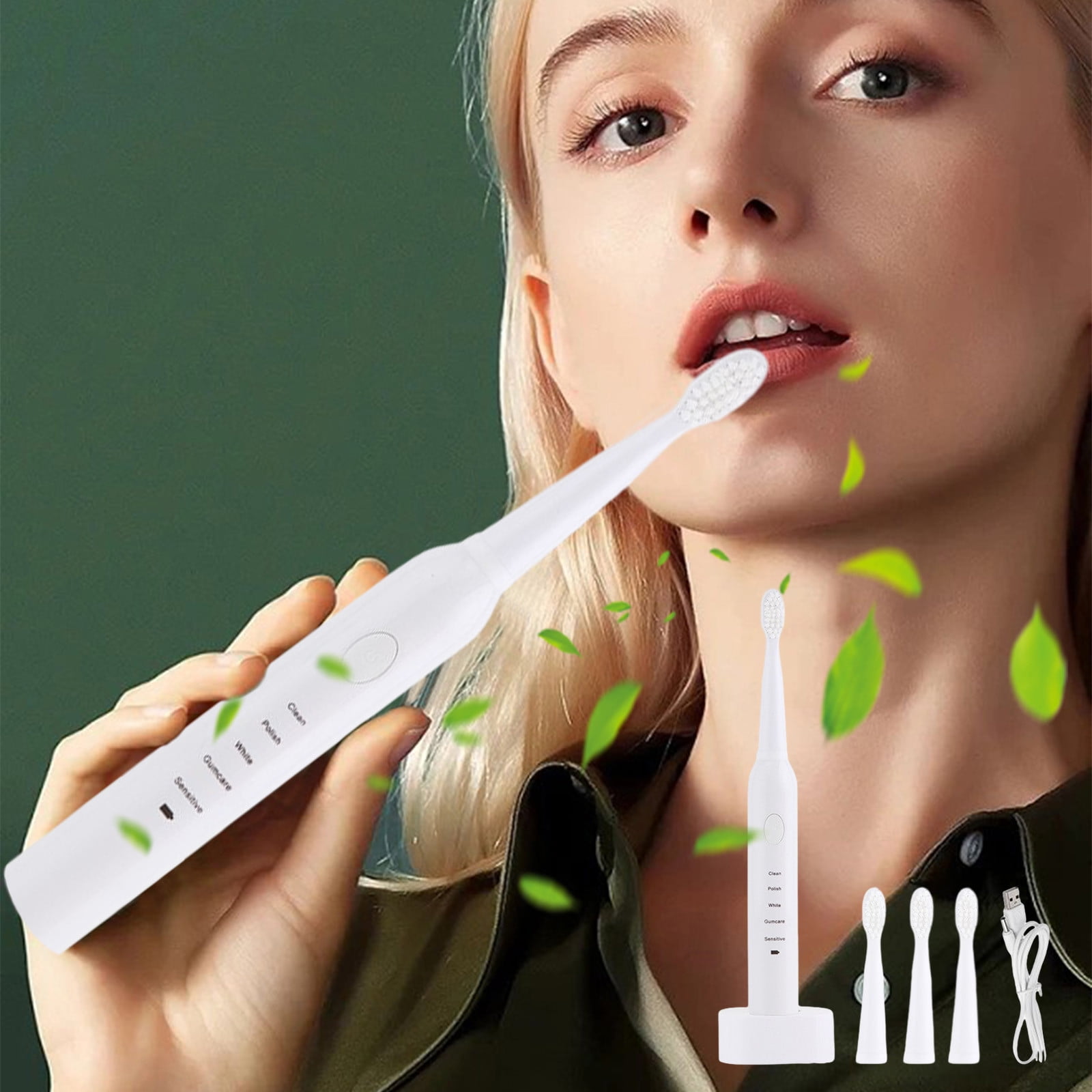 Vkntasuo Adult,Electric Toothbrush For Adults,Electric Toothbrush ...