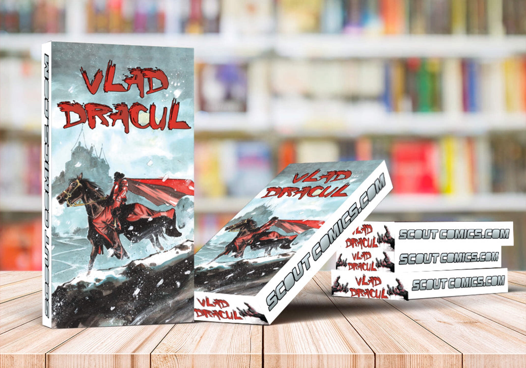 Vlad Dracul - TITLE BOX - COMPLETE COMIC BOOK SET - 1-3 - Walmart.com